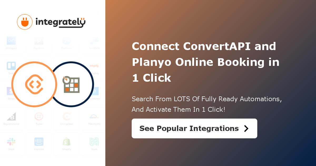 How to integrate ConvertAPI & Planyo Online Booking | 1 click ️ integration