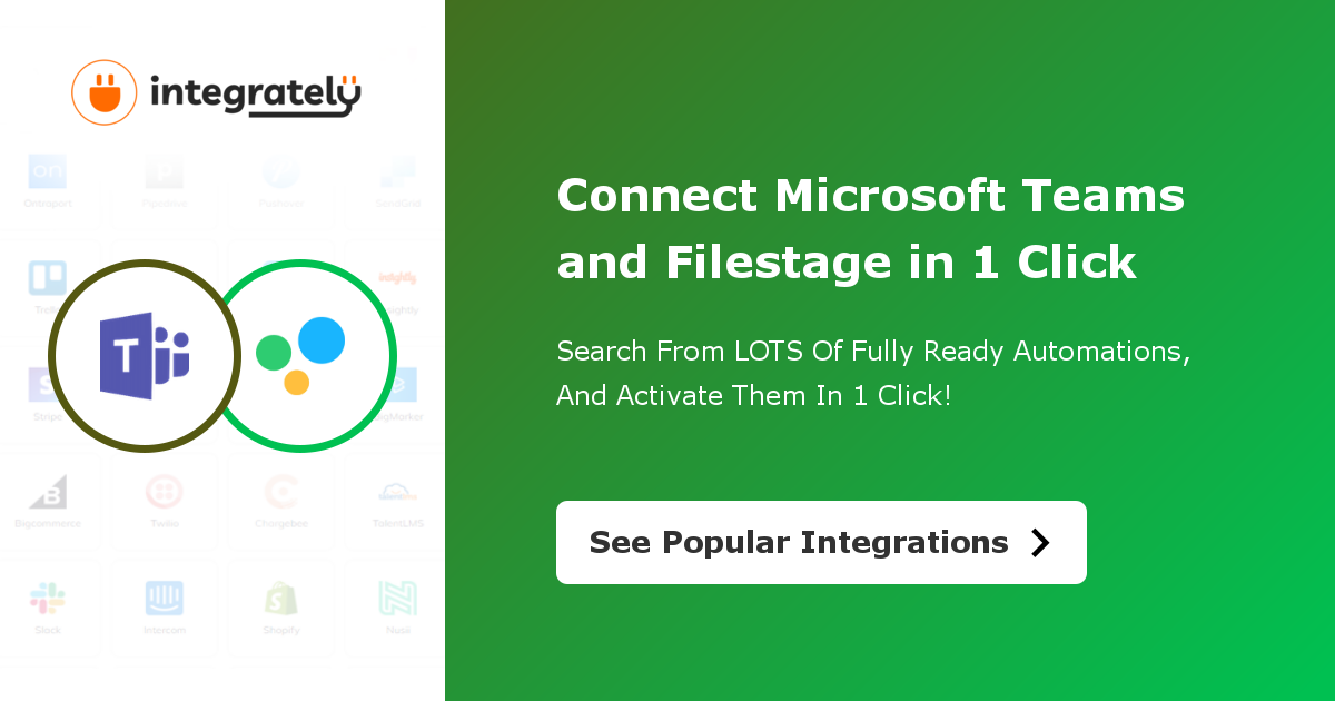 How to integrate Microsoft Teams & Filestage | 1 click ️ integration