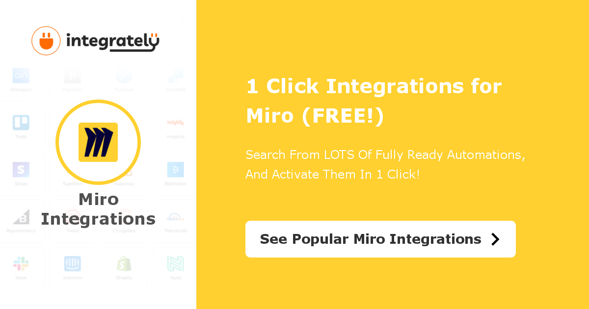 Miro Integrations: 523+ Ready Integrations ️