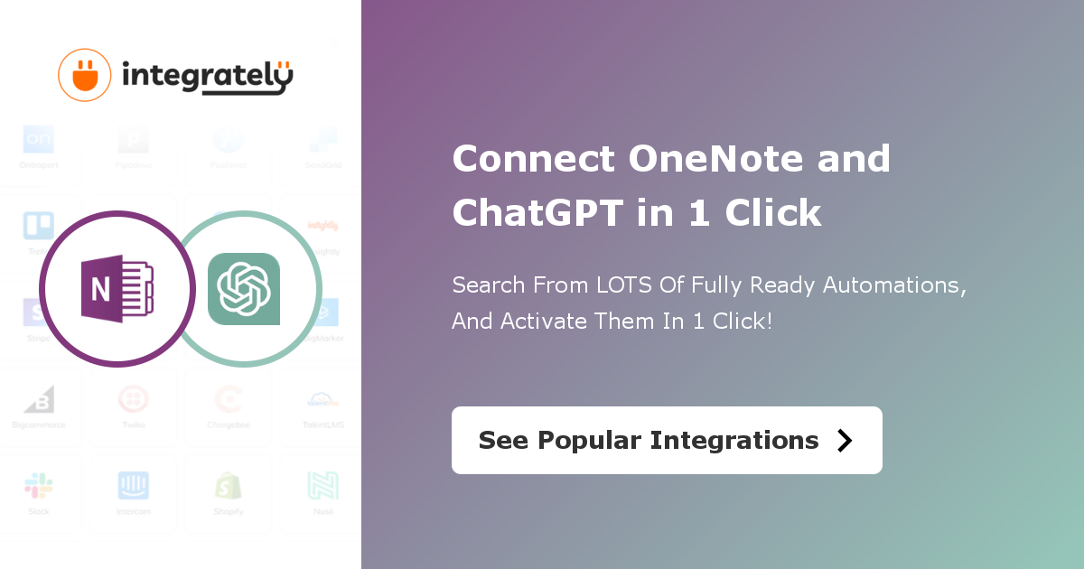 How to integrate OneNote & ChatGPT (GPT-3.5 & GPT-4) | 1 click ️ ...