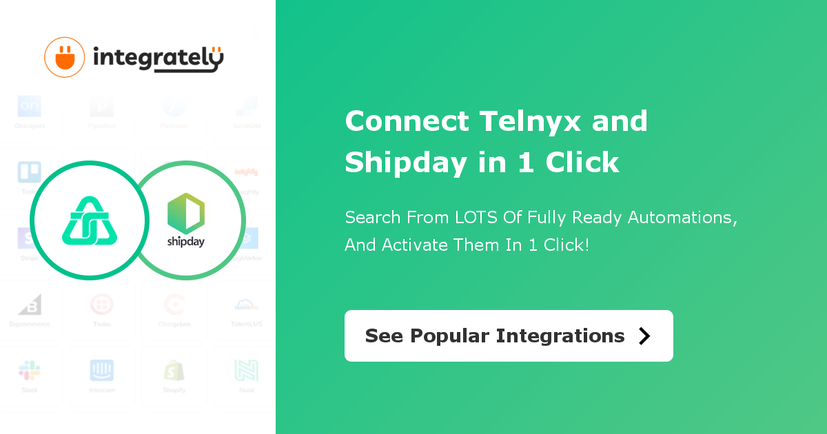 How to integrate Telnyx & Shipday | 1 click ️ integration