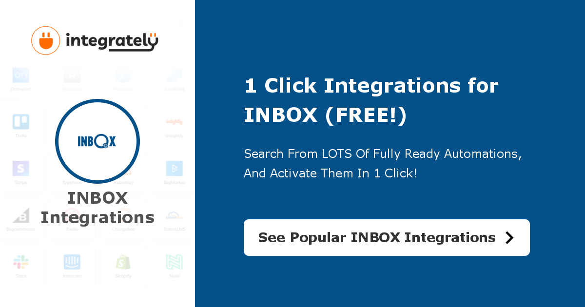Thinkific INBOX Integration: 4 Integrations ️