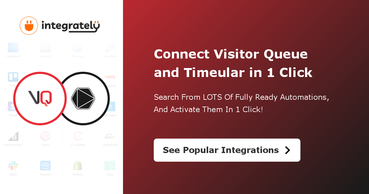 Visitor Queue Timeular Integration: Connect in 1-click ️